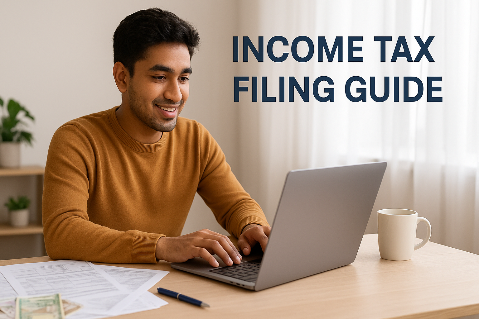 Income Tax Filing Guide in India 2025-26 – Step-by-Step Process for ...